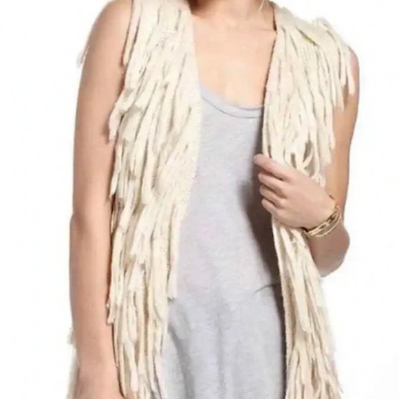 Anthropologie | Jackets & Coats | Maginn Anthropologie Lupita Fringe ...